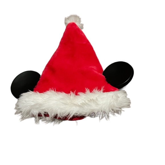 Disney | Accessories | Walt Disney Mickey Mouse Santa Hat | Poshmark